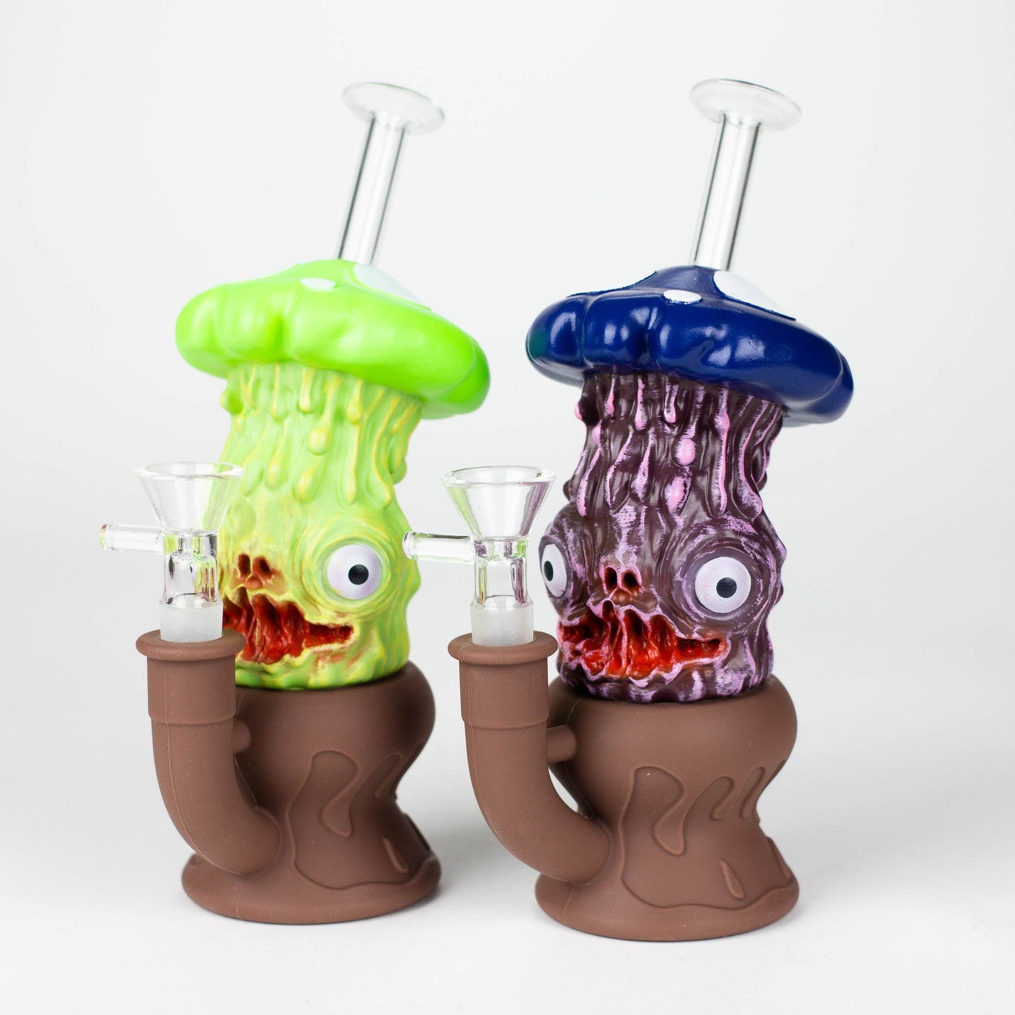 7.8" Vinyl Mushroom Monster Water Pipe – Bestbongz